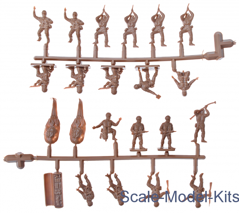 Airfix - British paratroops - Series 1 - plastic scale model kit in 1: ...
