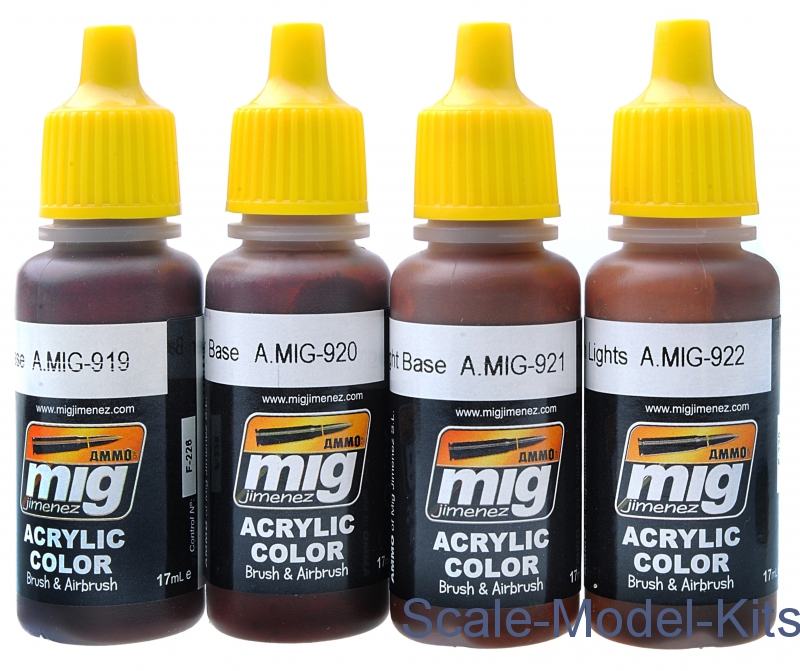 MIG (AMMO) - Smart set: Red primer modulation set A-MIG-7002 - plastic ...