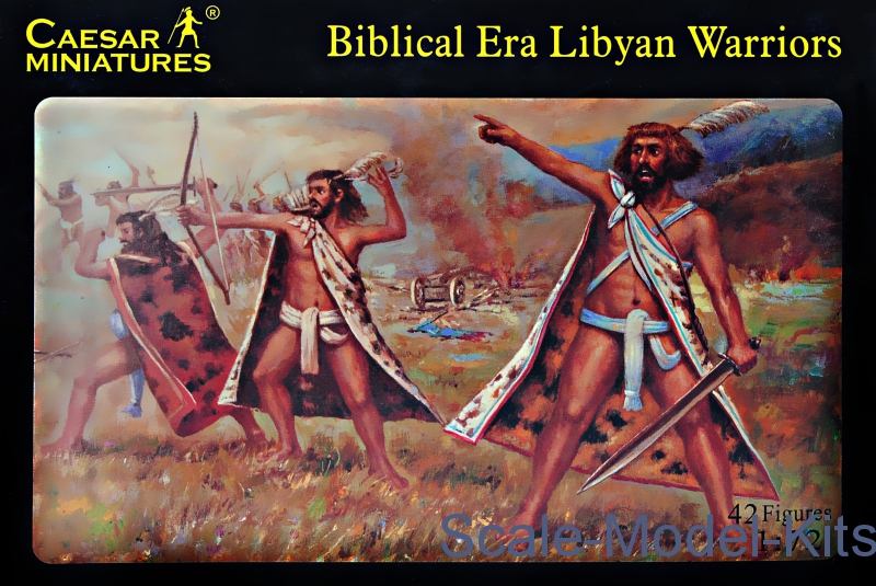 Biblical Era Libyan Army-Caesar Miniatures plastic scale model kit in 1 ...