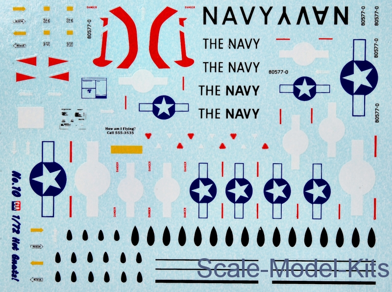 CTA - Decal: Hot Gnats! - plastic scale model kit in 1:72 scale ...