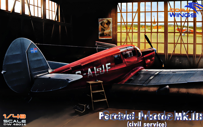 Dora Wings - Percival Proctor MK.III (civil service) - plastic scale ...