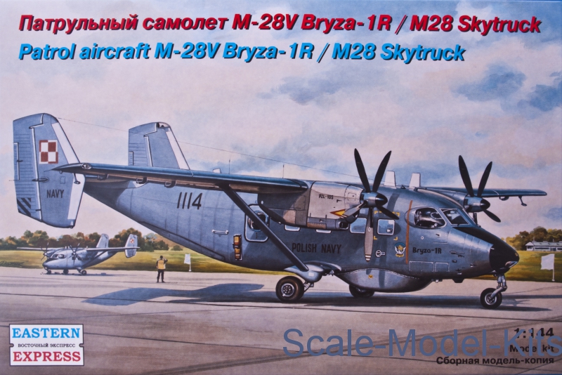 Patrol aircraft М-28V Bryza-1R/M28 Skytruck-Eastern Express plastic ...