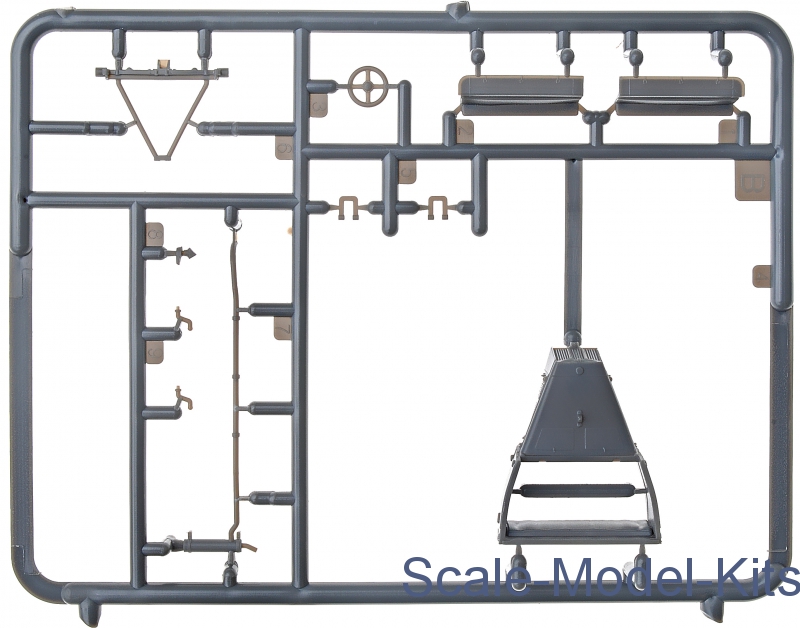 First To Fight - German Half-track tractor Sd.Kfz.11 - plastic scale ...