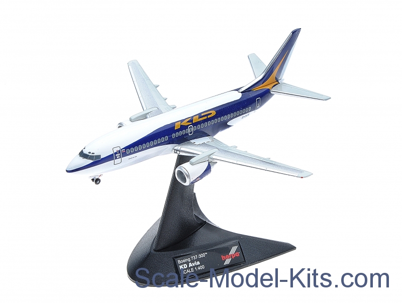Herpa - Boeing 737-300 KD Avia - plastic scale model kit in 1:400 scale ...