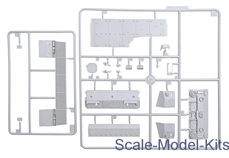 Hobby Boss - Danish Leopard 2A5DK Tank - plastic scale model kit in 1: ...
