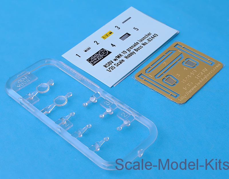 Hobby Boss - RSOV w/MK 19 grenade launcher - plastic scale model kit in ...