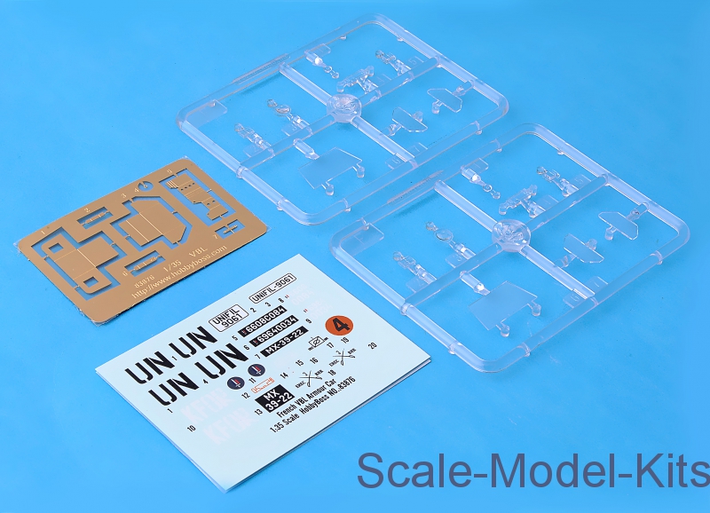 Hobby Boss - French VBL Armour Car - plastic scale model kit in 1:35 ...