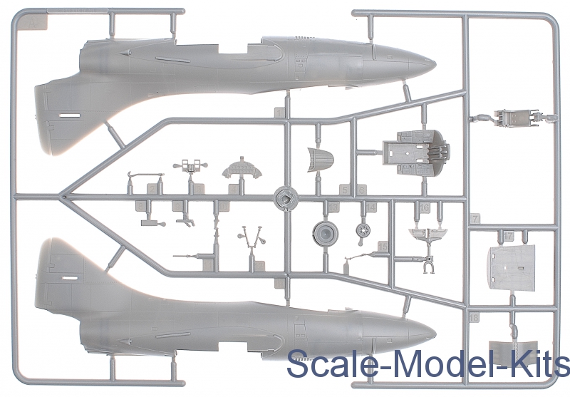 Hobby Boss - F9F-2 Panther - plastic scale model kit in 1:72 scale ...