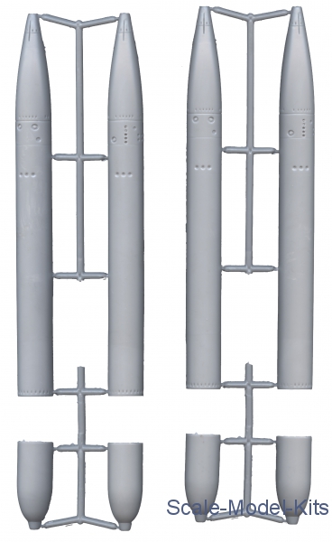 Micro Mir - German midget submarine "Molch" - plastic scale model kit ...