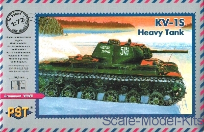 IS-1S WWII Soviet heavy tank-PST plastic scale model kit in 1:72 scale ...