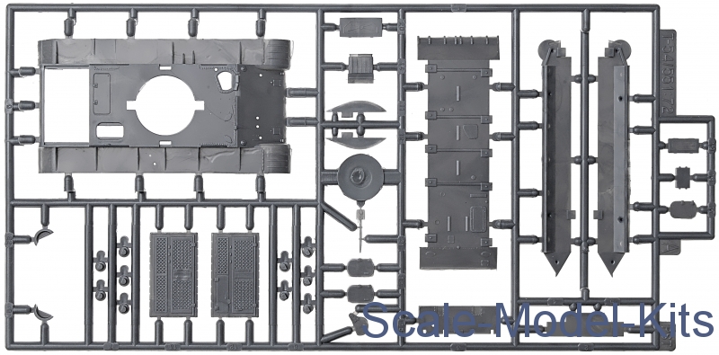 T-54/54A Soviet medium tank-PST plastic scale model kit in 1:72 scale ...