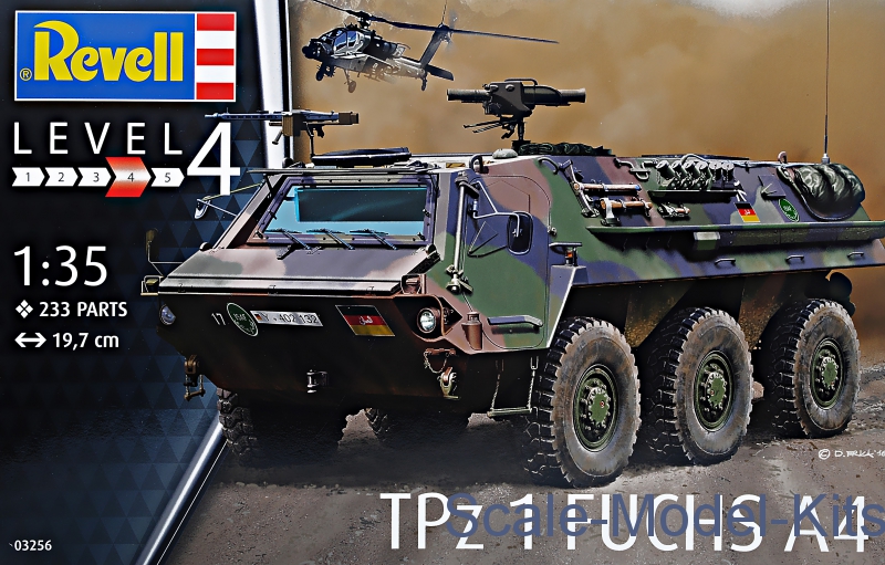 Revell - TPz 1 A4 "Fuchs" - plastic scale model kit in 1:35 scale ...