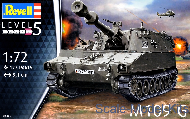 Revell - M109 G - plastic scale model kit in 1:72 scale (RV03305 ...