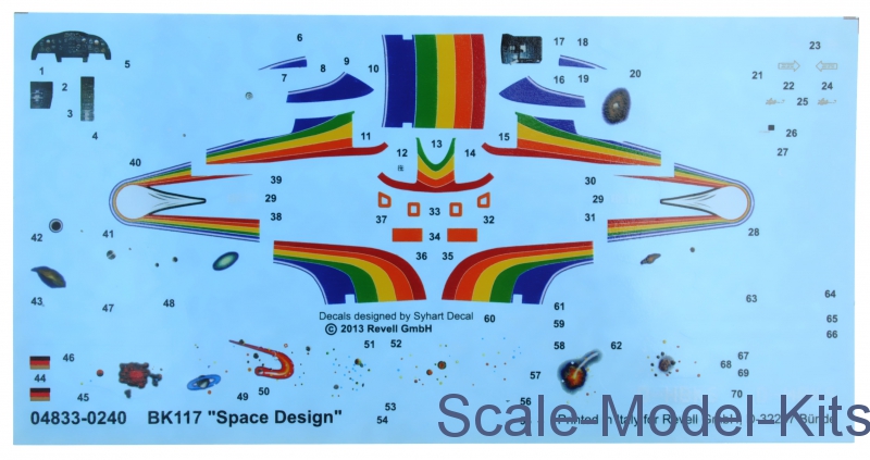 Revell - Eurocopter BK 117 'Space Design" - plastic scale model kit in ...