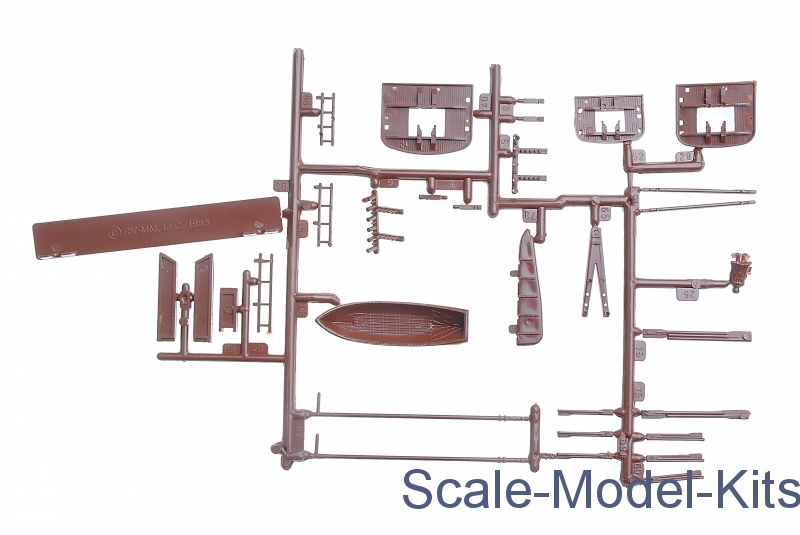 Revell - U.S.S. Constitution 1/146 - plastic scale model kit in scale ...