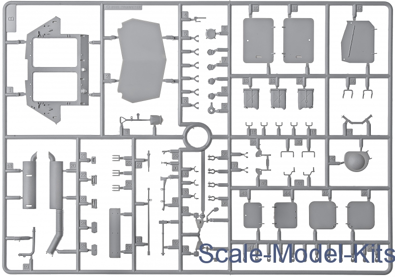 Trumpeter - USMC LAV-R Light Armored vehicle recovery - plastic scale ...