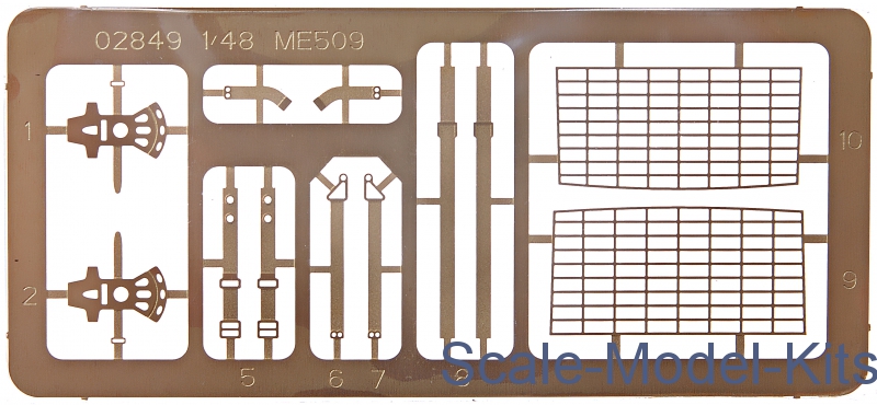 Trumpeter - Messerschmitt Me-509 - plastic scale model kit in 1:48 ...