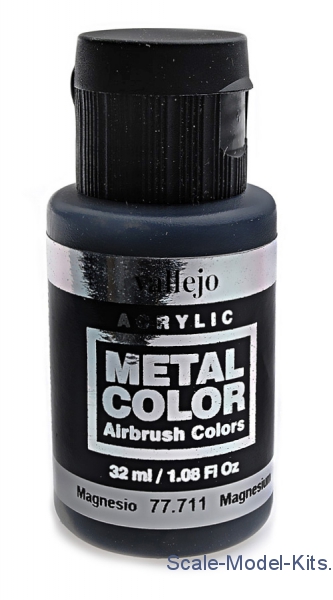 Vallejo - Metal Color-32ML. Magnesium - plastic scale model kit in ...