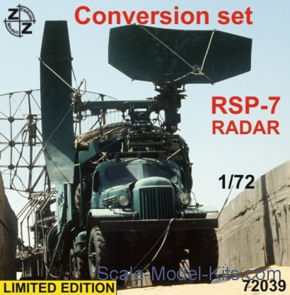 RSP-7 radar (Conversion Set)-ZZ Modell plastic scale model kit in 1:72 ...